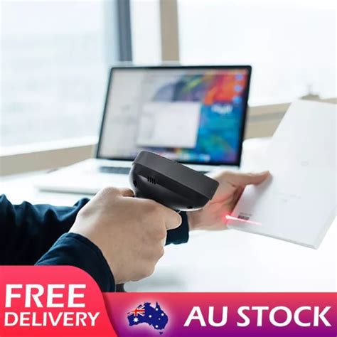 Deli Barcode Scanner Handheld Bar Code Scan Gun 1d Laser Usb Wired Code