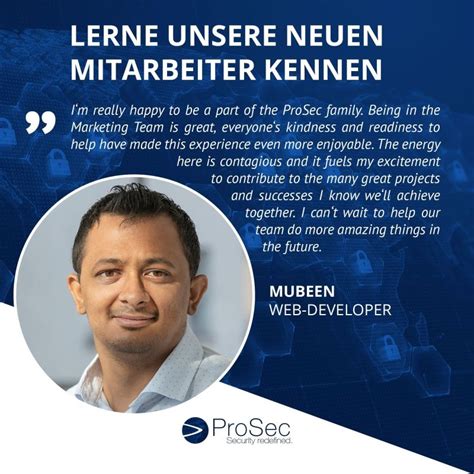 Prosec Gmbh On Linkedin Newteammember Growth Flexible Cyberjobs