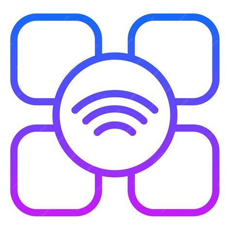 Premium Vector Grid Computing Vector Illustration