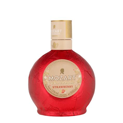 Mozart White Chocolate Strawberry 0.5 Liter Spirituosengroßhändler für ...