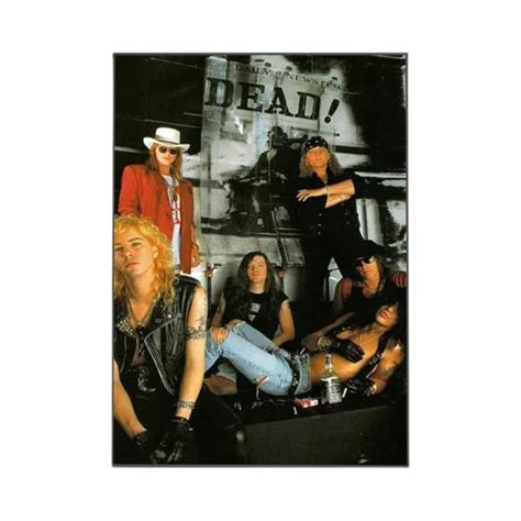 Guns N Roses Vintage Rock Music Band Poster Decoração De Parede Para