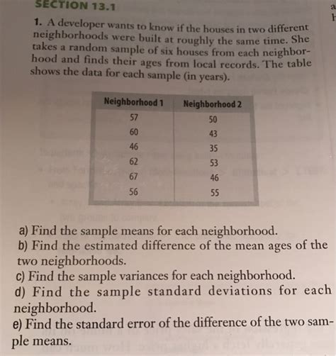 Solved Section 131 1 A Developer Wants To If The Houses In