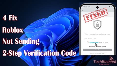 How To Fix Roblox Not Sending 2 Step Verification Code Youtube