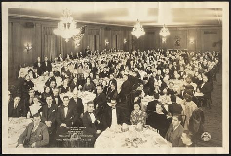 Testimonial Dinner In Honor Of Franz Werfel Sponsored By The Prelacy