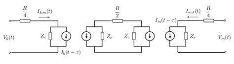 bergeron line model open electrical
