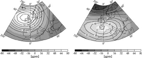 The First Two Joint Empirical Orthogonal Functions Eofs Based On The
