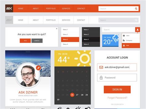 Ask Free Ui Kit Freebies Fribly