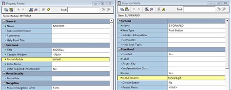 Oracle How Can We Set The Iconfile Name Property Of Window Stack