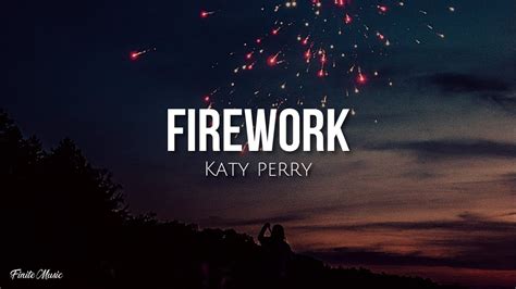 Firework Lyrics Katy Perry Youtube