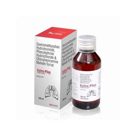 Dextromethorphan Hydrobromide Phenylephrine Hydrochloride Chlopheniramine Maleate Syrup At ₹ 28