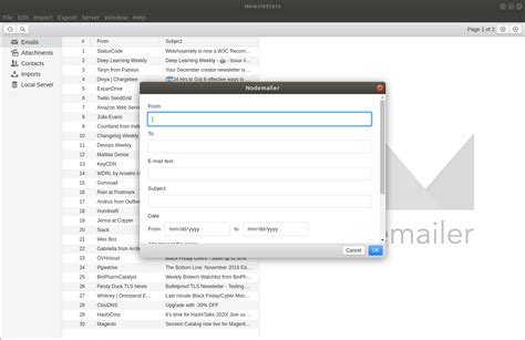 Install NodemailerApp On Linux Snap Store