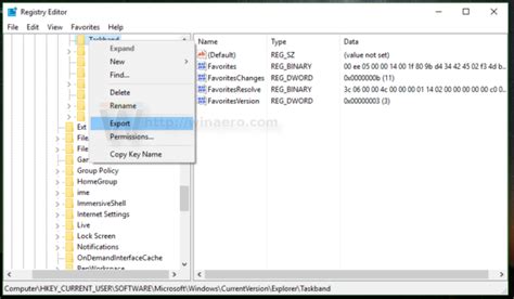 How To Backup And Restore Taskbar Pinned Apps In Windows