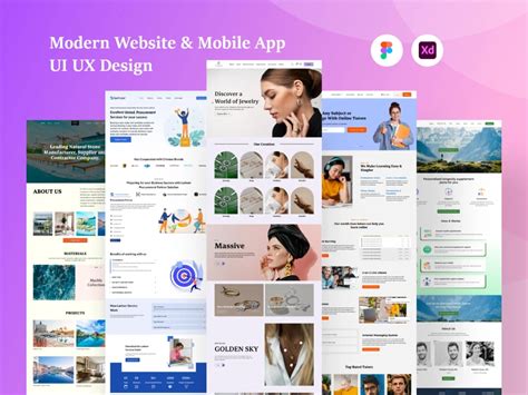 website ui ux design and mobile app ui ux design upwork