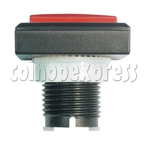 44mm Square Illuminated Push Button With LED Light