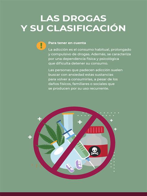 Las Drogas Y Su Clasificacion Pdf Drogas Drogas Psicoactivas