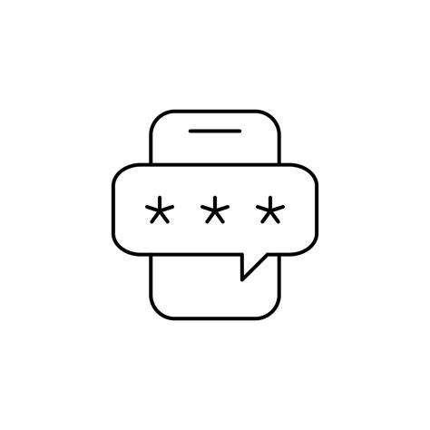 Phone Security Thin Outline Icon Design Good For Web Or Mobile App 51097110 Vector Art At Vecteezy