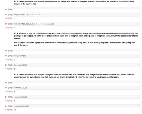 Solved RFunctions Exercises Let S Test Your Knowledge Of Chegg