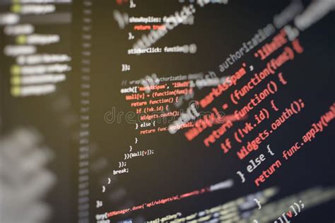 Big Data Storage And Cloud Computing Representation Programming Developer Working On Web