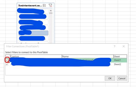 solved sync two filters in power pivot excel microsoft fabric community