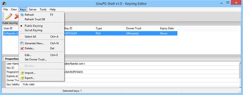 Gnupg Shell Download Free Windows 10 Softpedia