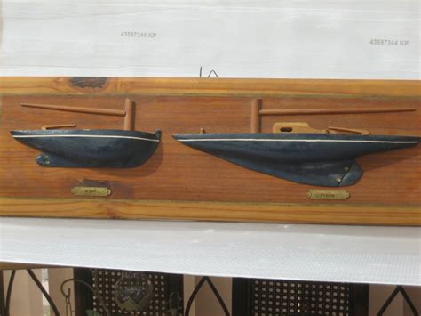 Maritime Object Half Hull Yacht Model Wood Catawiki