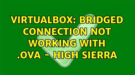 Bridge Connection Virtualbox At George Jelks Blog