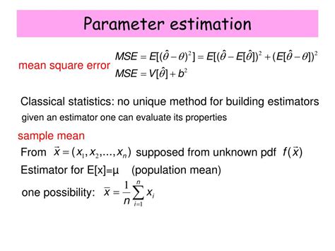 PPT Parameter Estimation Maximum Likelihood And Least Squares Techniques PowerPoint