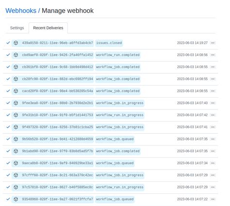 Github Workflow Events Not Received · Issue 6203 · Discorddiscord Api