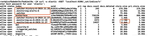 Elasticsearch实例磁盘占用率高 排查及解决方案（monitoring Es 6 20191127）monitoring Es Csdn博客