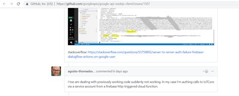 Server To Server Auth Failure Firebase Dialogflow Actions On Google User Entity V