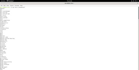 how to easily re install apps for debian linux