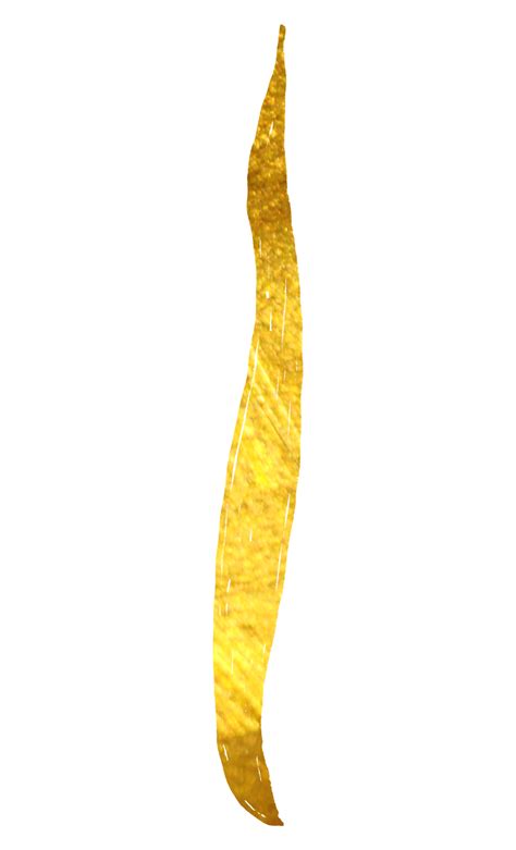 Gold Leaf Glitter Metallic 10334898 Png