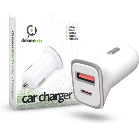 Dreamtech Pd Autós Töltő Type C Usb A Csatlakozókkal 18w Ipon Hu