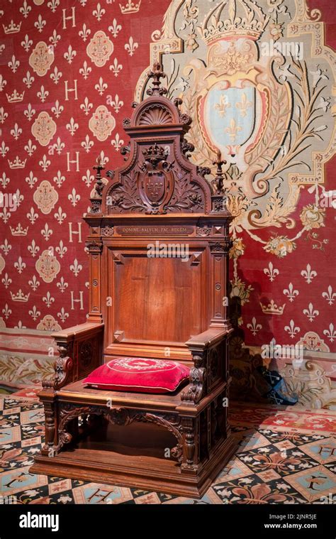 Artwork Inside Chateau De Chombard French Renaissance Architecture