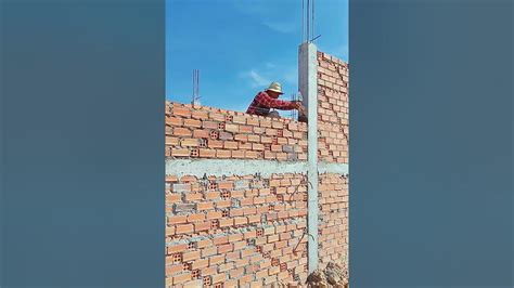 Working Techniques To Build Brick Wall 6 Youtube