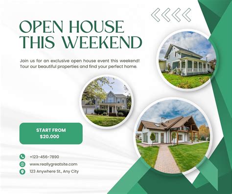 templet designs open house