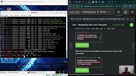 2 5 4 lab navigating the linux filesystem and permission settings