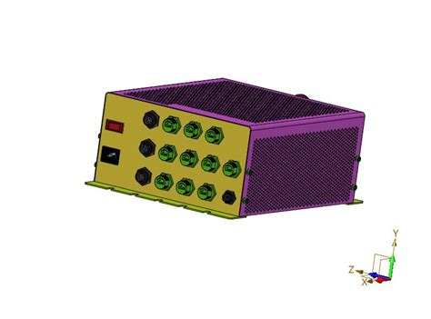 多轴伺服运动控制器step 模型图纸下载 懒石网