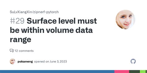 surface level must be within volume data range · issue 29