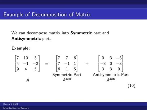tensor decomposition