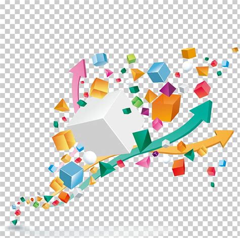 Three Dimensional Space Euclidean Cube Png Clipart 3d Computer Graphics Area Arrow Arrow