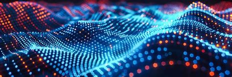 Premium Photo Flowing Digital Currents Abstract Network Patterns And Data Streams Visualize