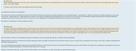 Four Years Of Possible Data Loss On A Forum Where Users Visit Multiple Times A Day To Invest