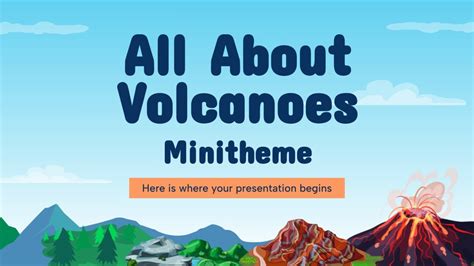 Free Google Slides Themes PPT Templates About Volcanoes