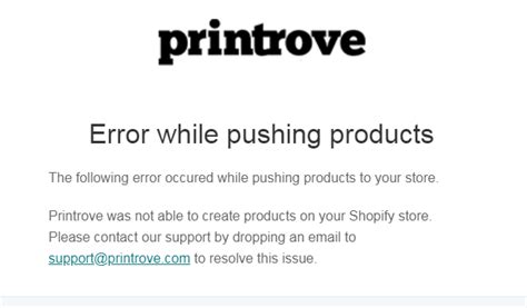 technical error guide for your shopify stores