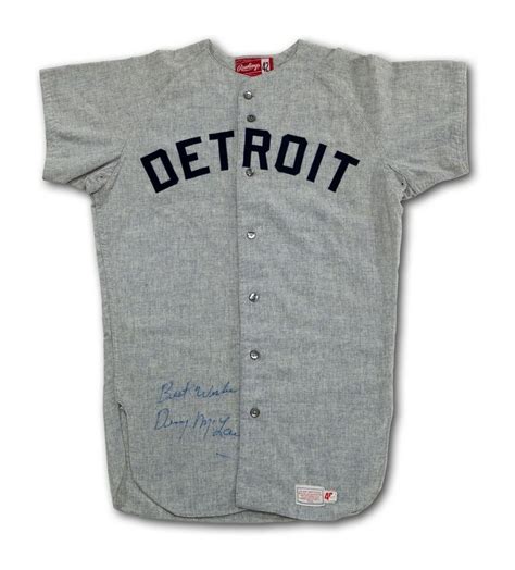 Detroit Tigers 1970 71 Away Jersey