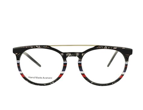 Retro Double Bridge Acetate Optical Framesacetate Frame Optical Frame