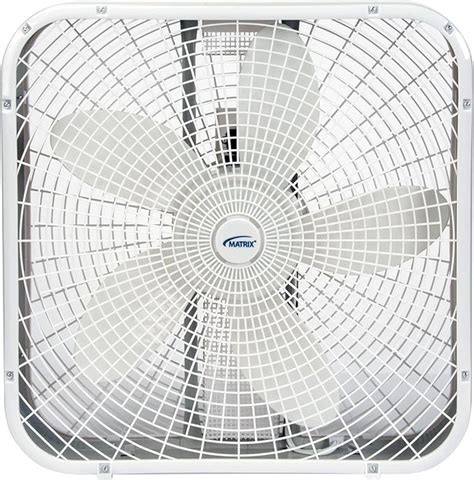 Matrix Industrial Products Box Fan Commercial 3 Speed 20 Diameter