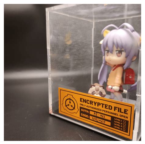 Scp Label Stickers Scp Foundation Shop