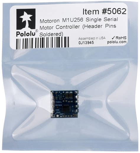 Motoron M1u256 Single Serial Motor Controller Header Pins Soldered Opencircuit